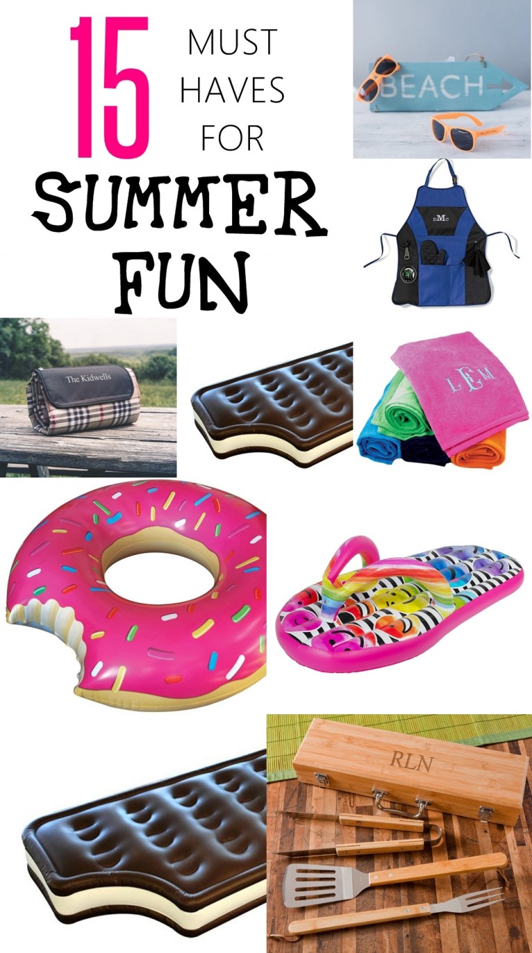 15 Summer Fun Must Haves - Sew Some Stuff