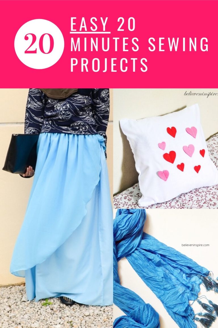 20 Super Cute 20 Minutes Sewing Projects
