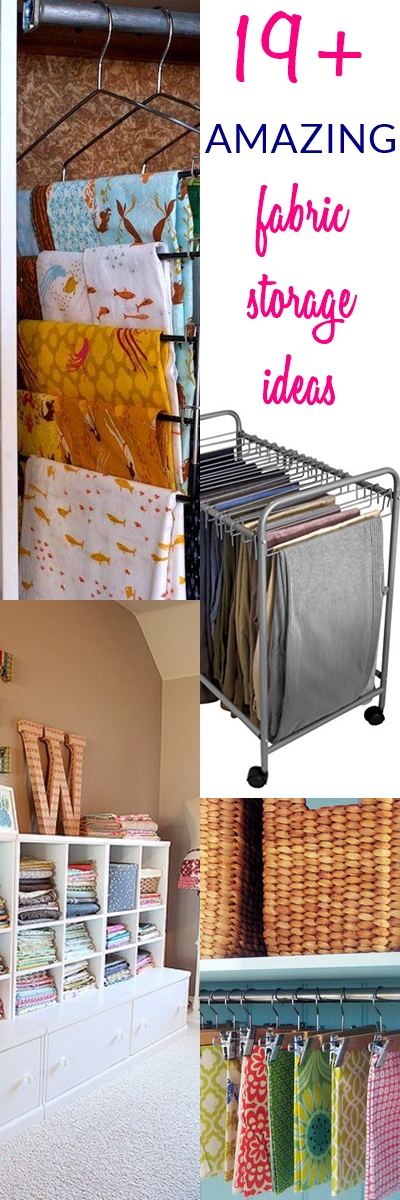 11+ WONDERFUL Fabric Storage Ideas for Sewing Rooms - Page 2 of 2 - Sew ...