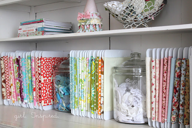 11+ WONDERFUL Fabric Storage Ideas for Sewing Rooms - Sew Some Stuff