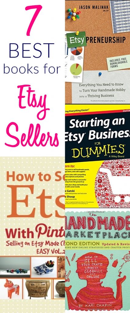 7 MUST HAVE Books on How to Be Successful on Etsy - Sew Some Stuff