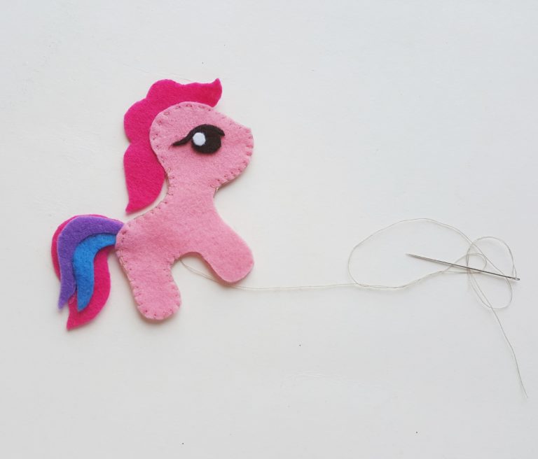 My Little Pony Sewing Pattern (Free) and Tutorial - Sew Some Stuff