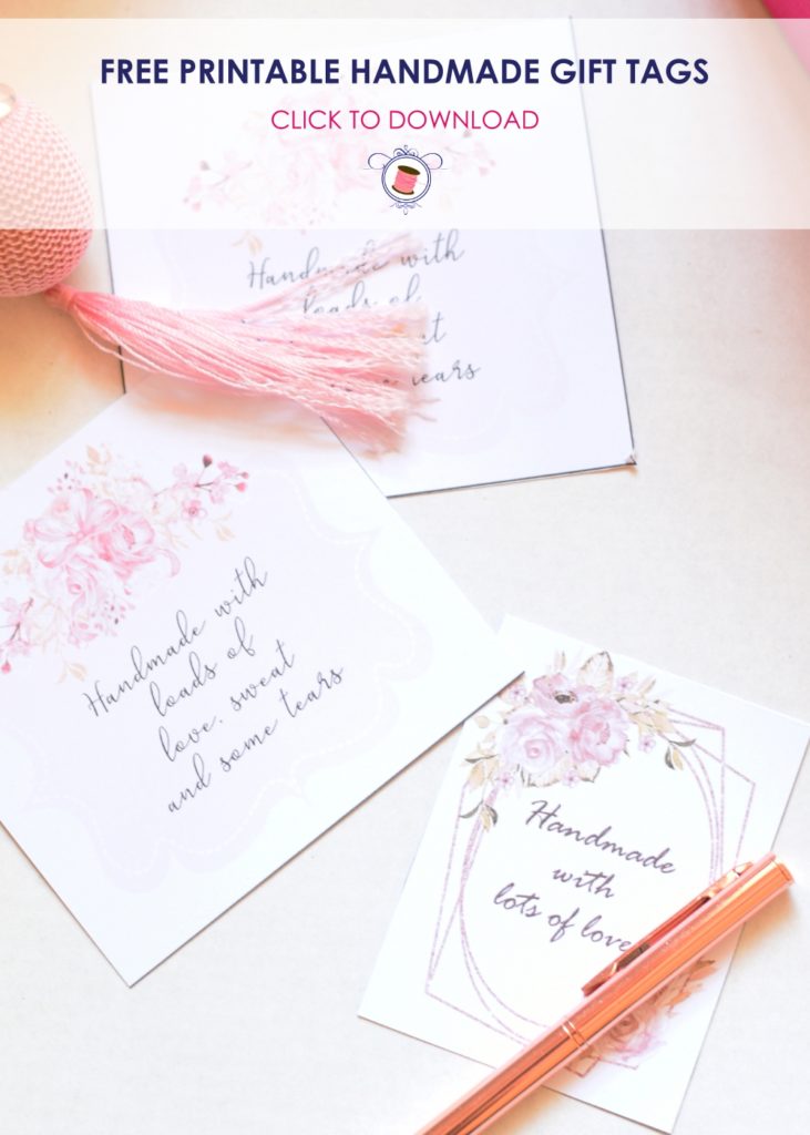 4 Cutest Free Printable Handmade Labels - Sew Some Stuff