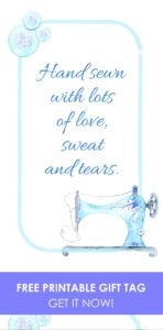 4 Cutest Free Printable Handmade Labels - Sew Some Stuff