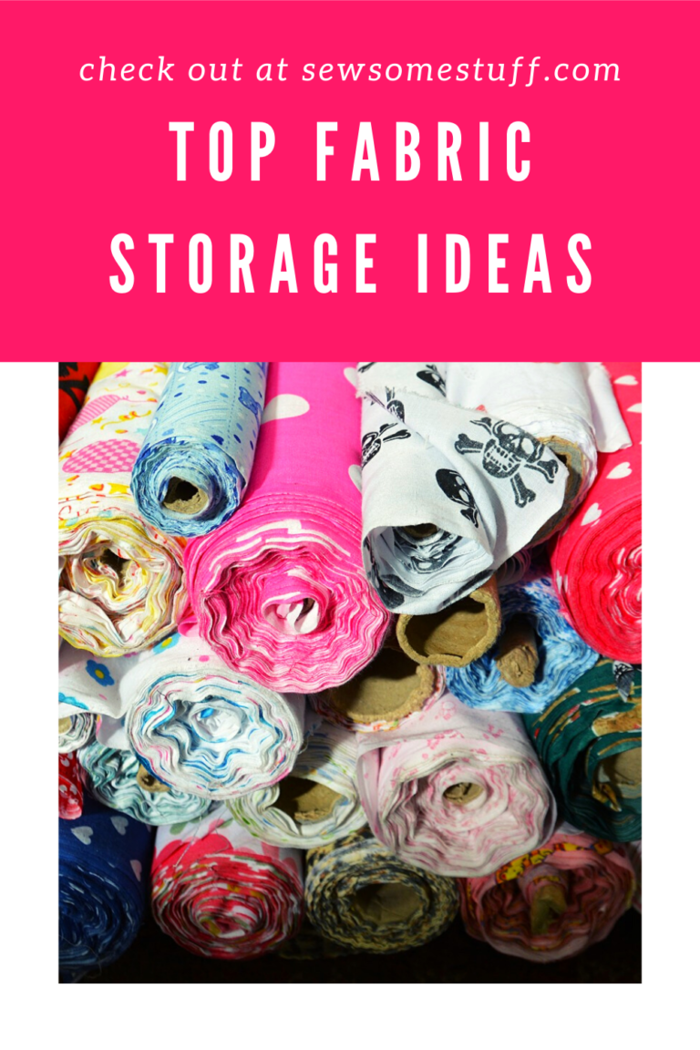 11+ WONDERFUL Fabric Storage Ideas for Sewing Rooms - Sew Some Stuff
